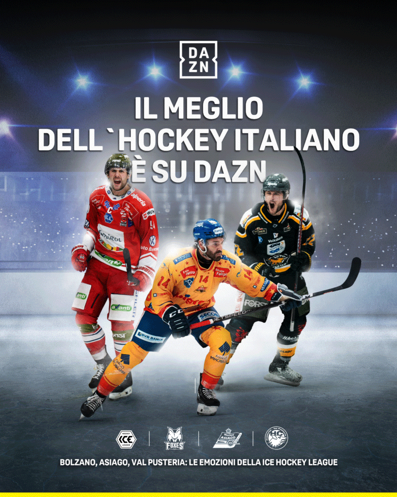 Die ICE Hockey League auf DAZN! HC Pustertal